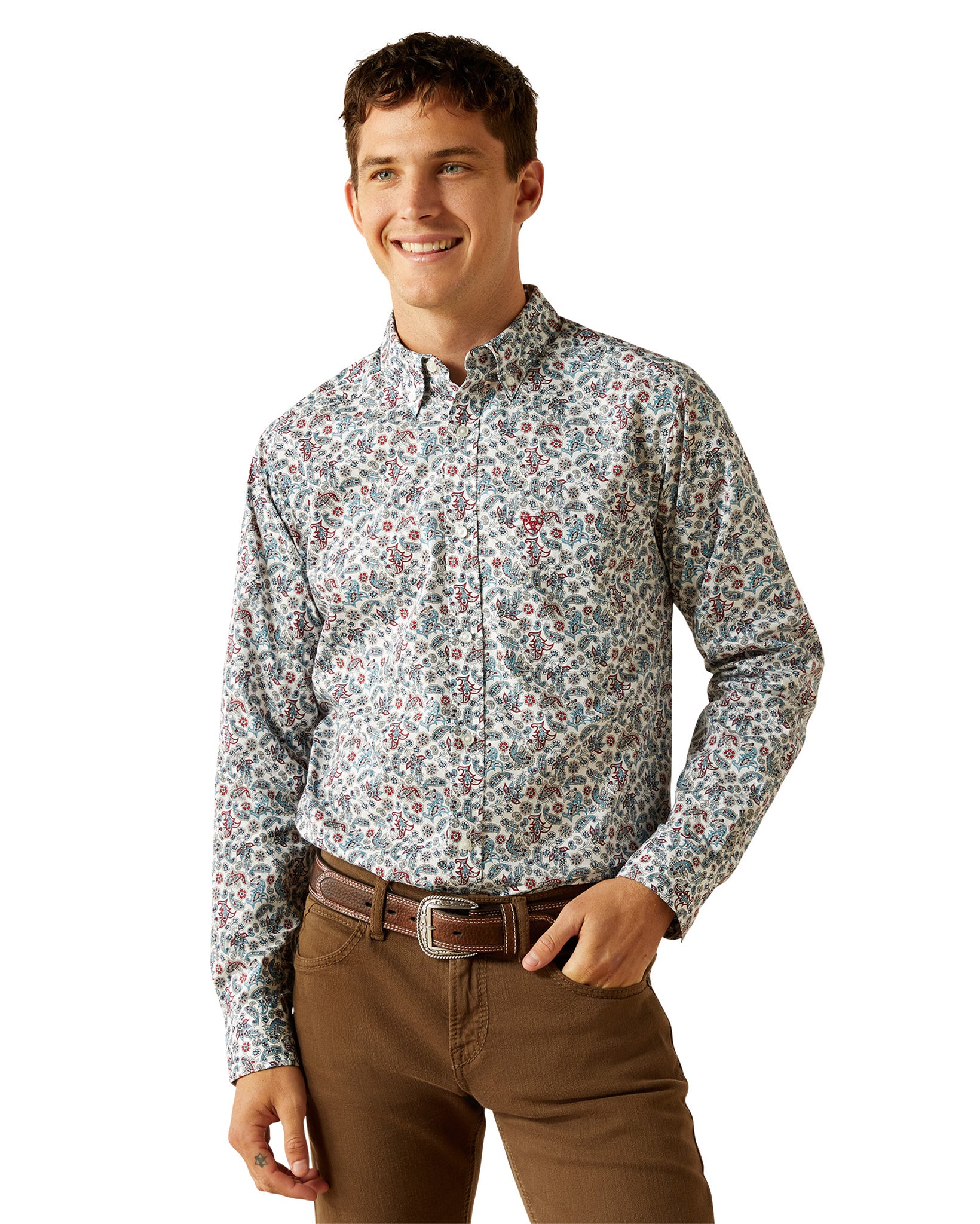 Men's Stiles Fitted Shirt – Skip's Western Outfitters
