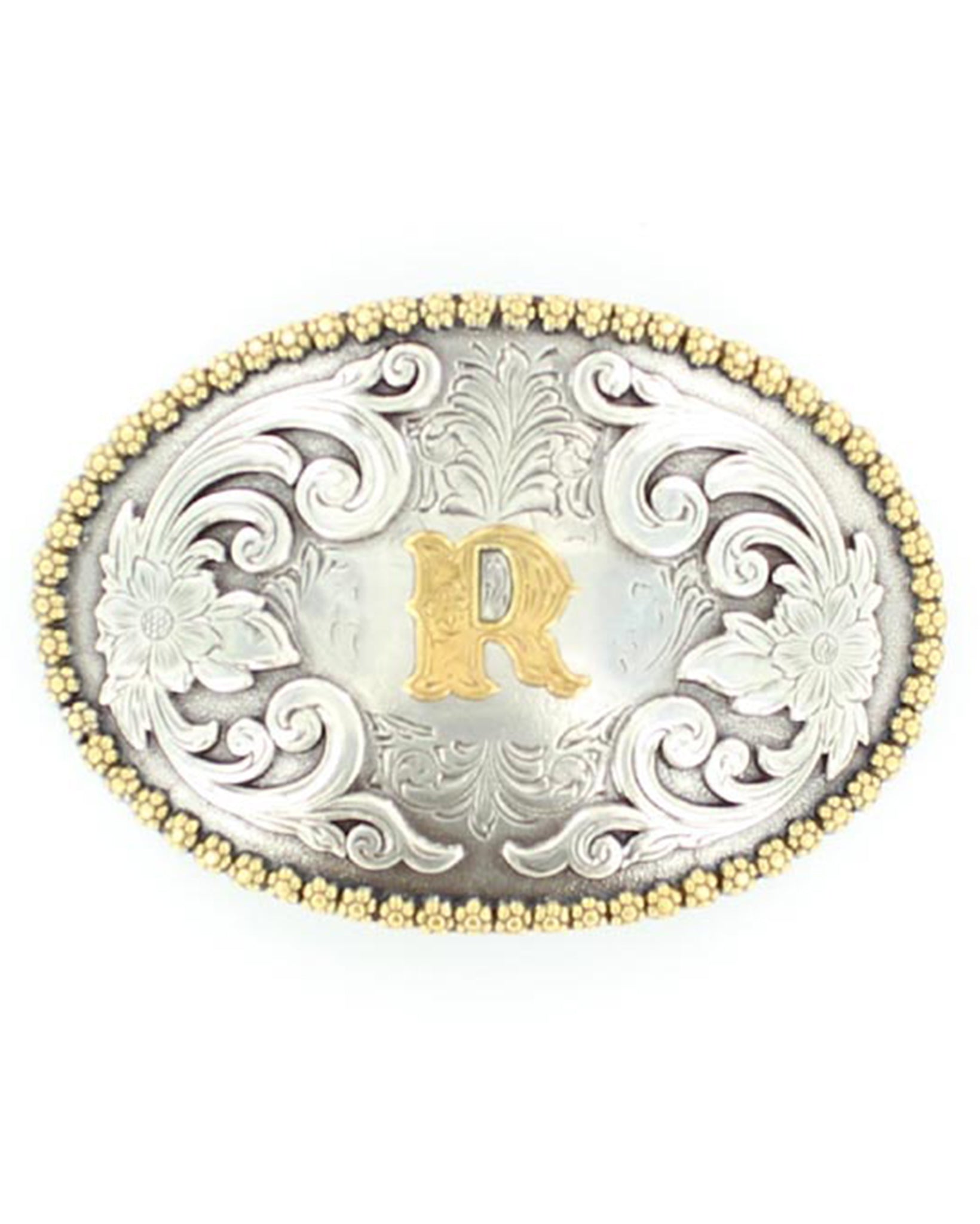 Oval Initial R Buckle – Skip's Western Outfitters