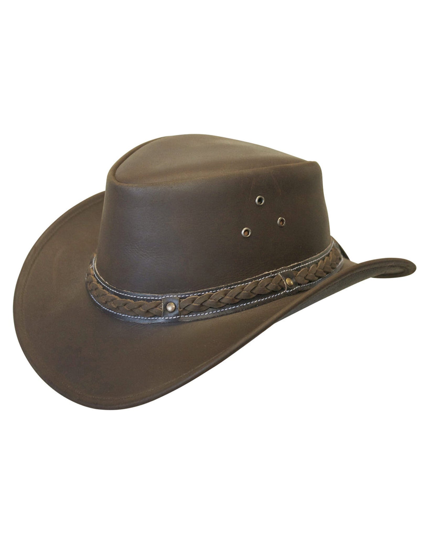 Down Under Leather Hat – Skip's Western Outfitters