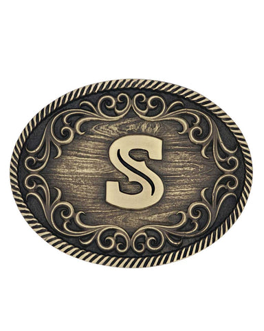 Filigree Initial "S" Belt Buckle – Skip's Western Outfitters